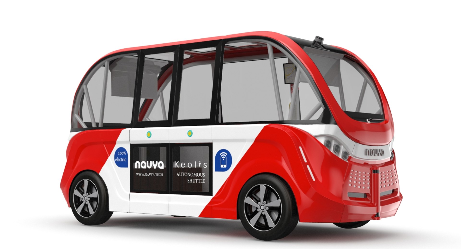 3D Navya Bus - TurboSquid 1262186