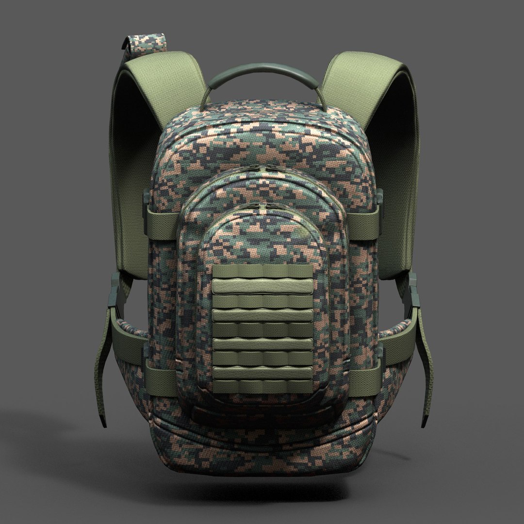 3D Bag Backpack Model - TurboSquid 1575160