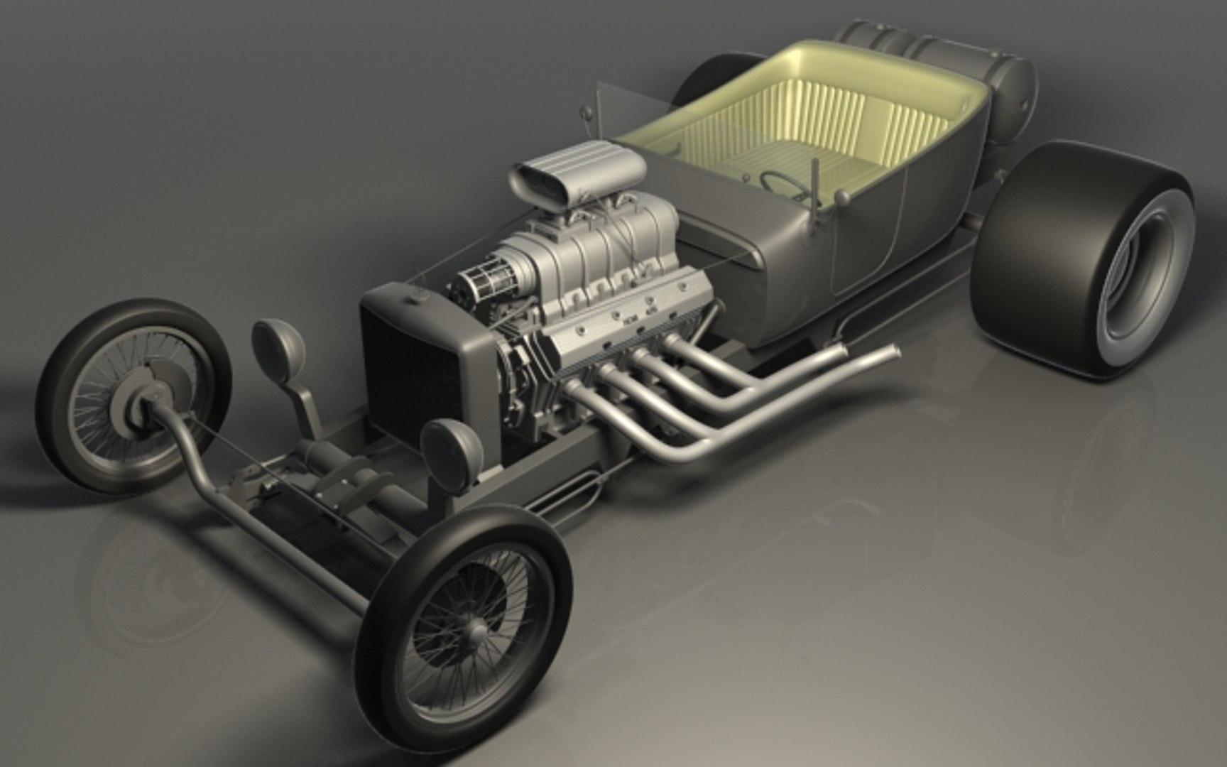 3ds Max Rat Rod