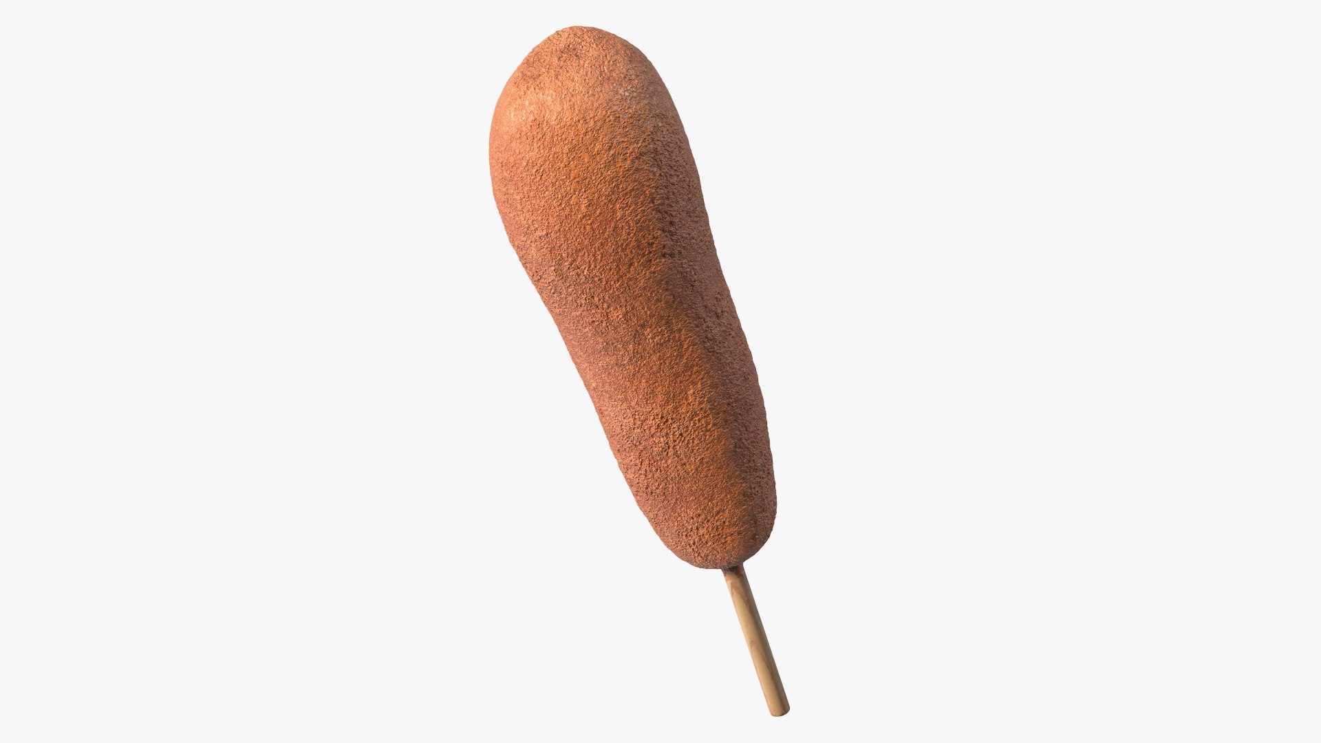 3D Corn Dog With Mustard Model - TurboSquid 2148489