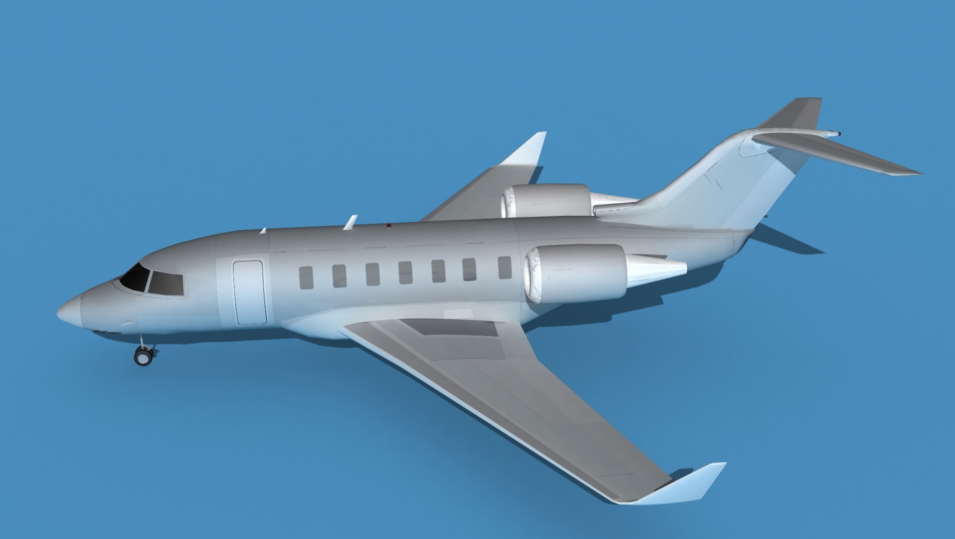 Bombardier CL604 Challenger V00 Model - TurboSquid 1913561