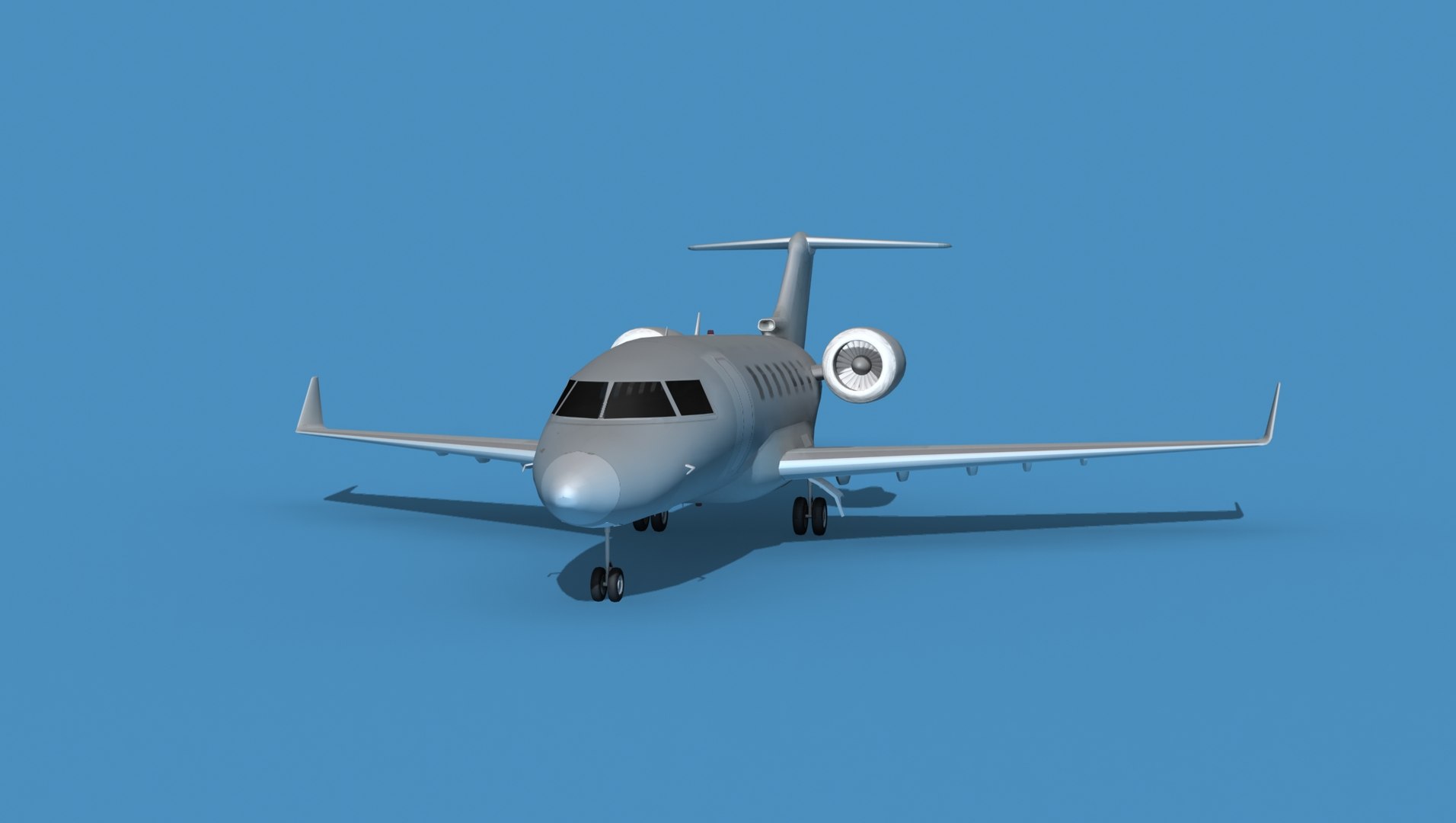 Bombardier CL604 Challenger V00 Model - TurboSquid 1913561
