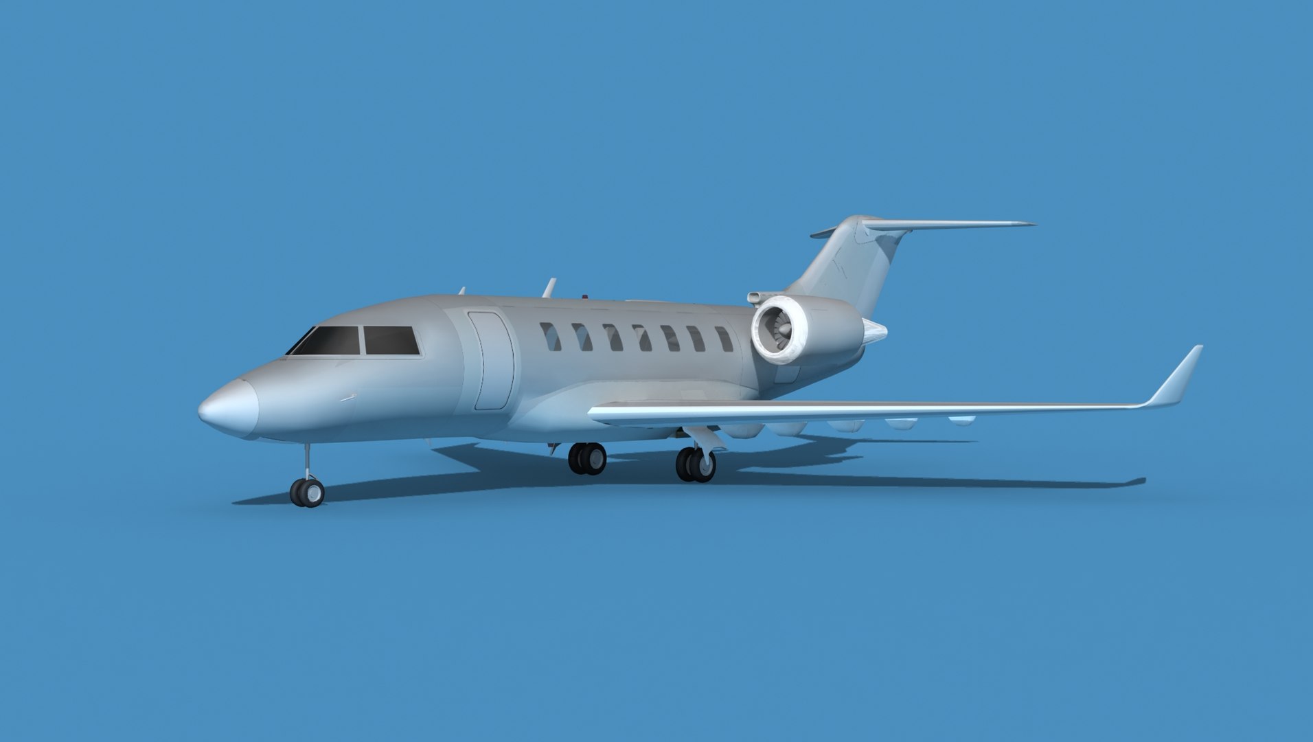 Bombardier CL604 Challenger V00 Model - TurboSquid 1913561