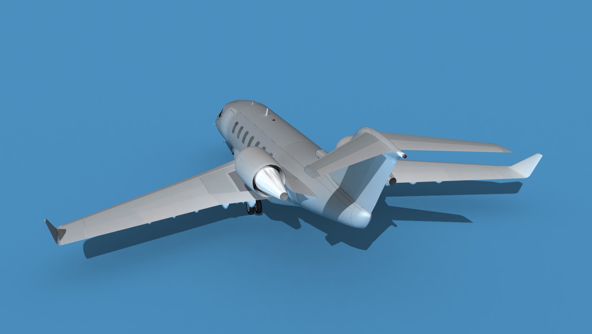 Bombardier CL604 Challenger V00 Model - TurboSquid 1913561