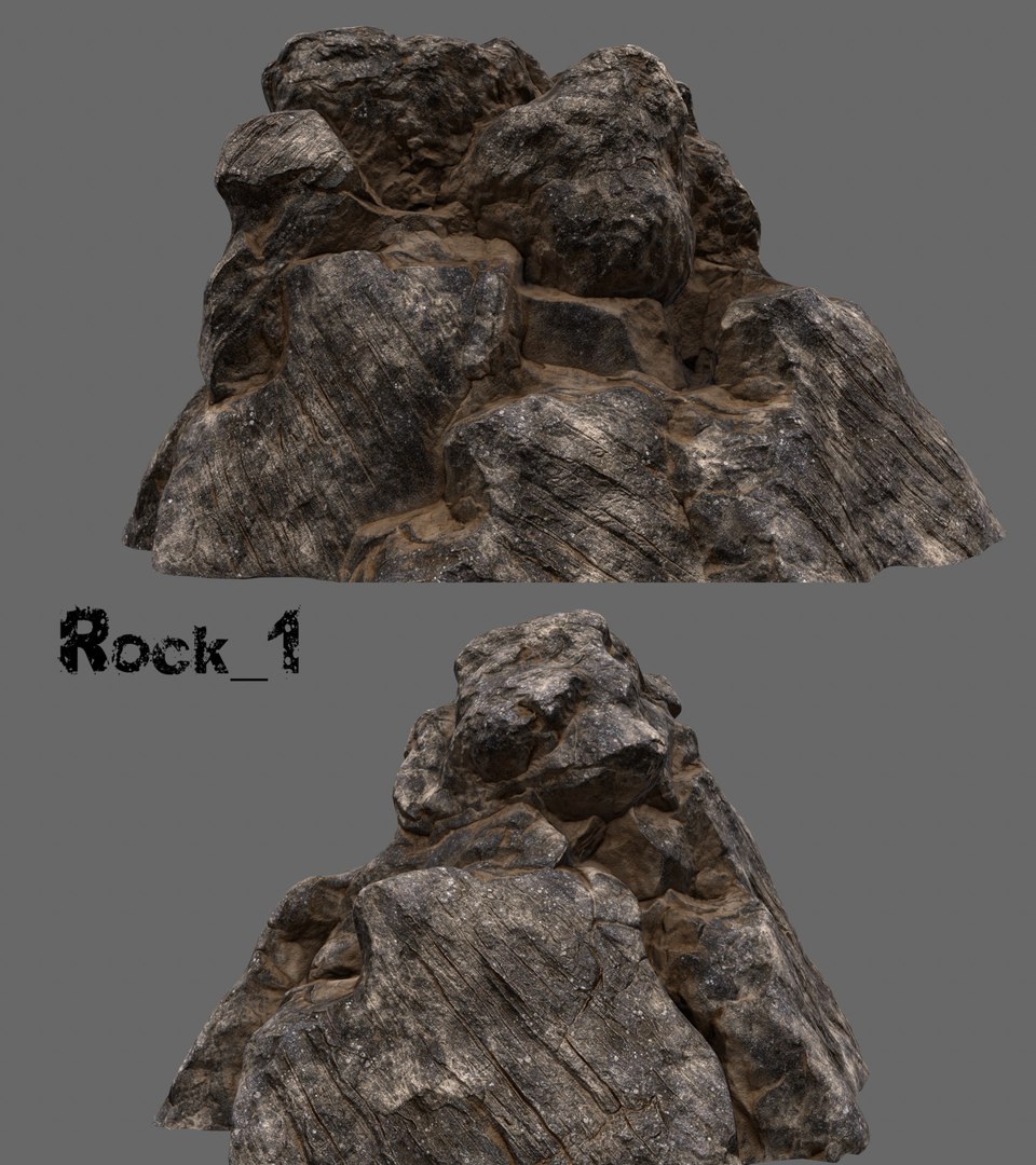 3D Rock Model - TurboSquid 1159147