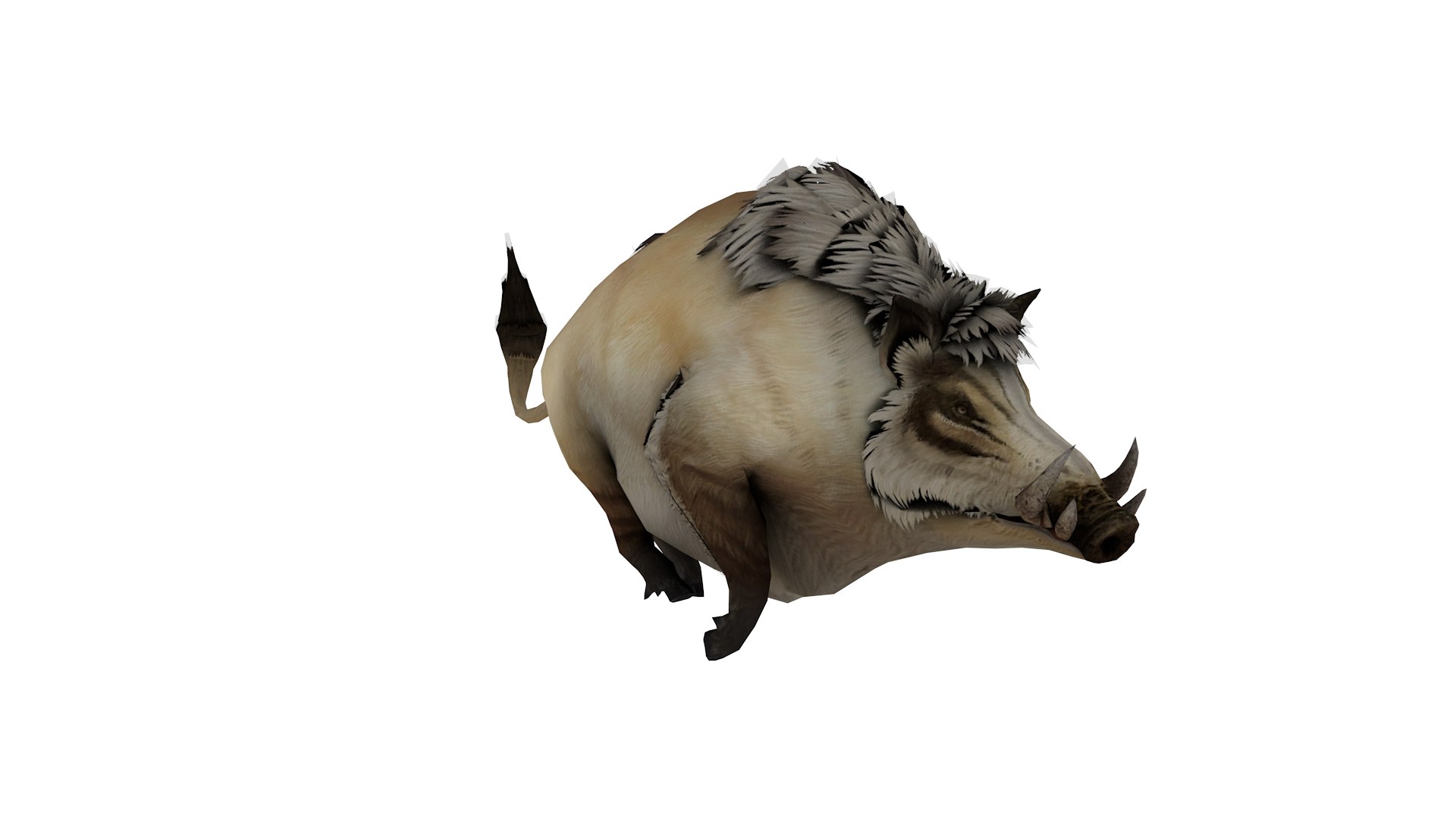 Stylized Wild Boar Forest Beast 3D Model 3D Model - TurboSquid 2389914