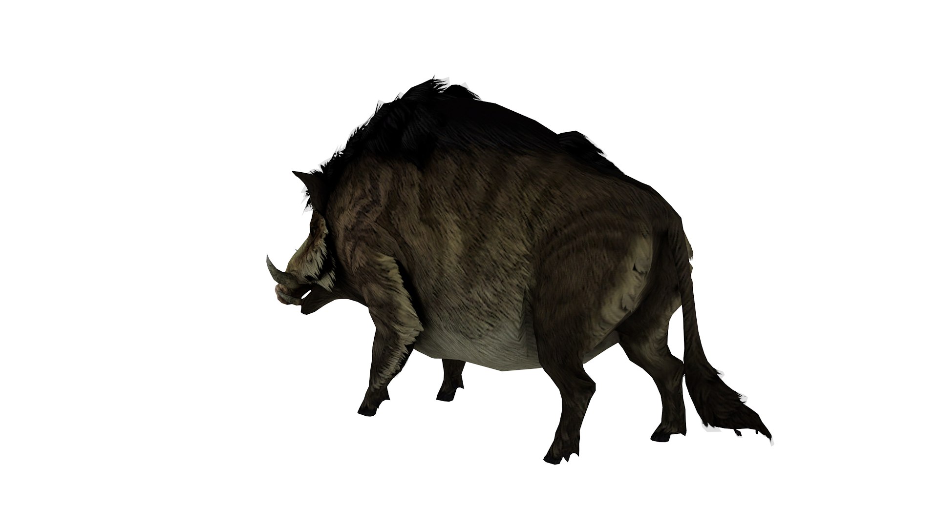Stylized Wild Boar Forest Beast 3D Model 3D Model - TurboSquid 2389914
