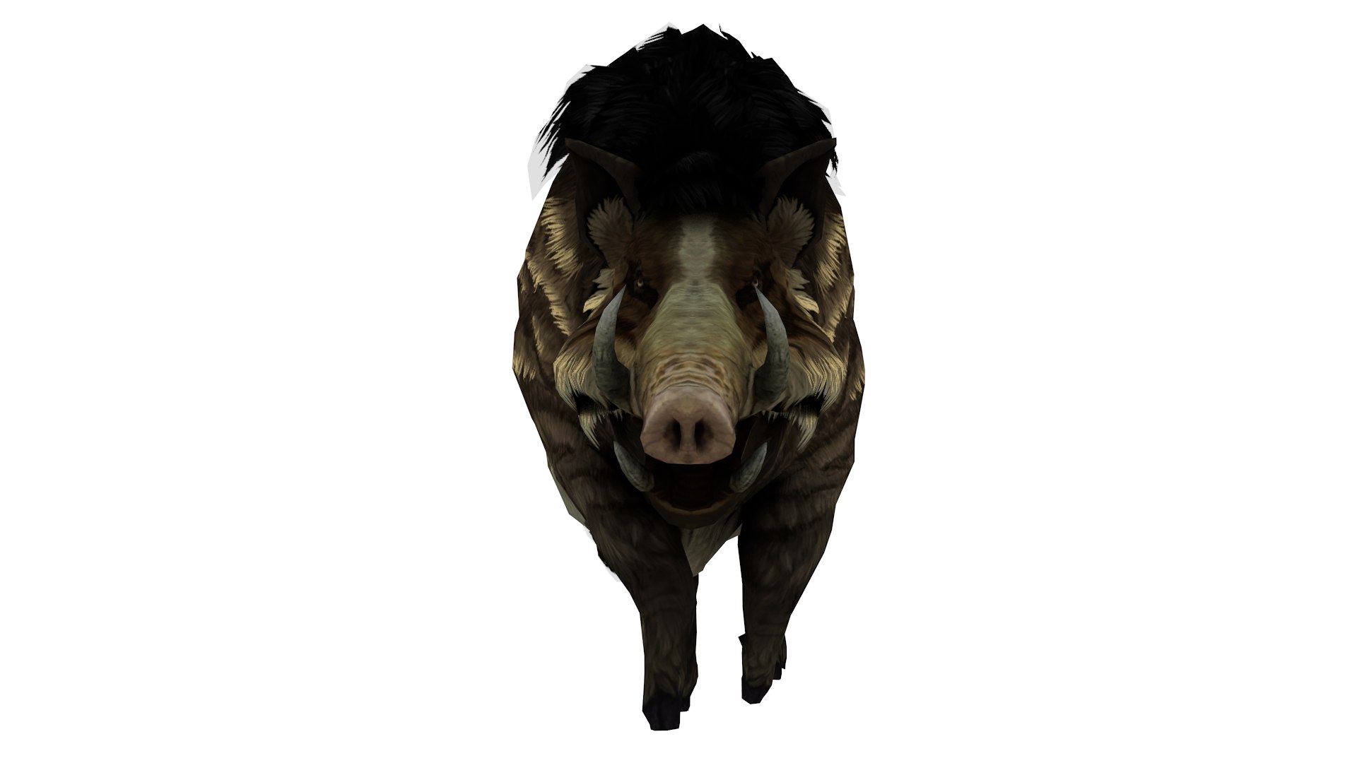Stylized Wild Boar Forest Beast 3D Model 3D Model - TurboSquid 2389914