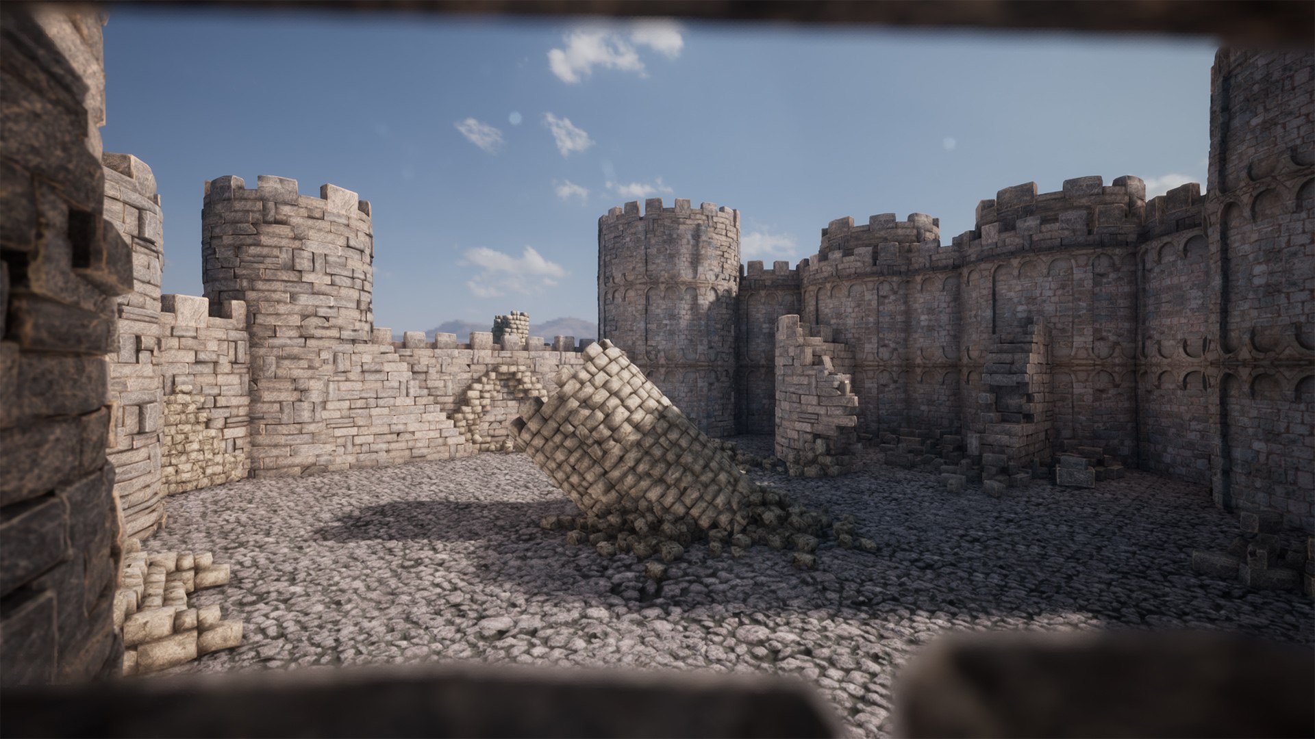 Ultimate Medieval Castle Walls Towers 40 Assets 3D - TurboSquid 1984257