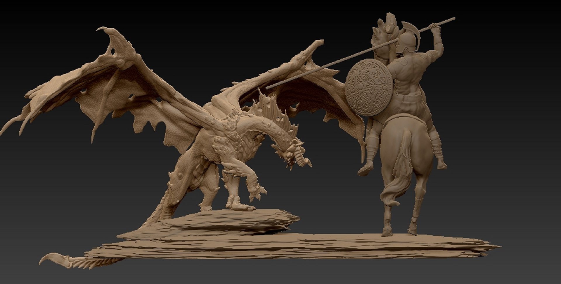 Saint George Sao Jorge 3D - TurboSquid 2052339