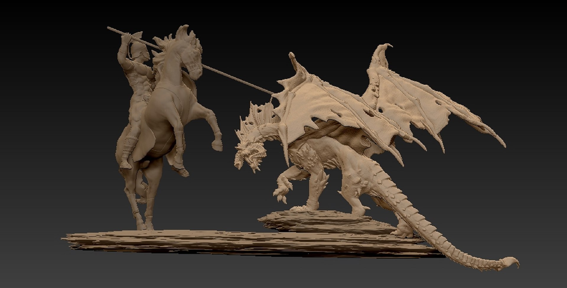 Saint George Sao Jorge 3D - TurboSquid 2052339