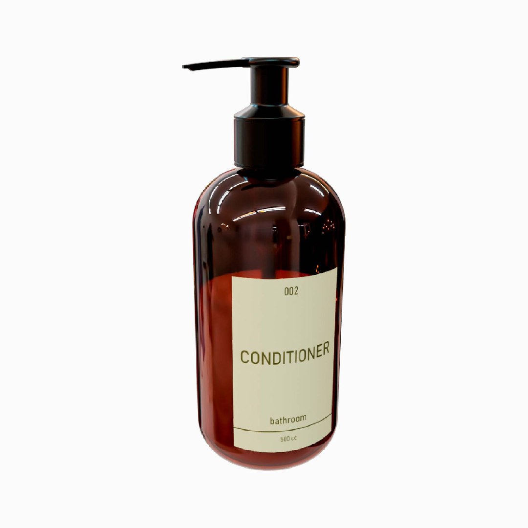 3D Conditioner Bottle Model - TurboSquid 2349053