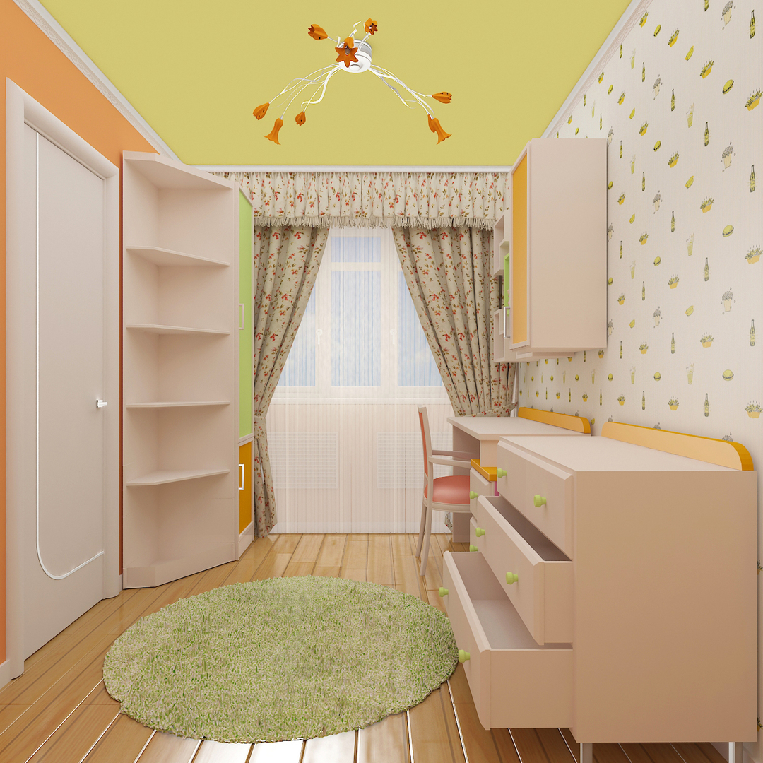 3D children room model - TurboSquid 1403490