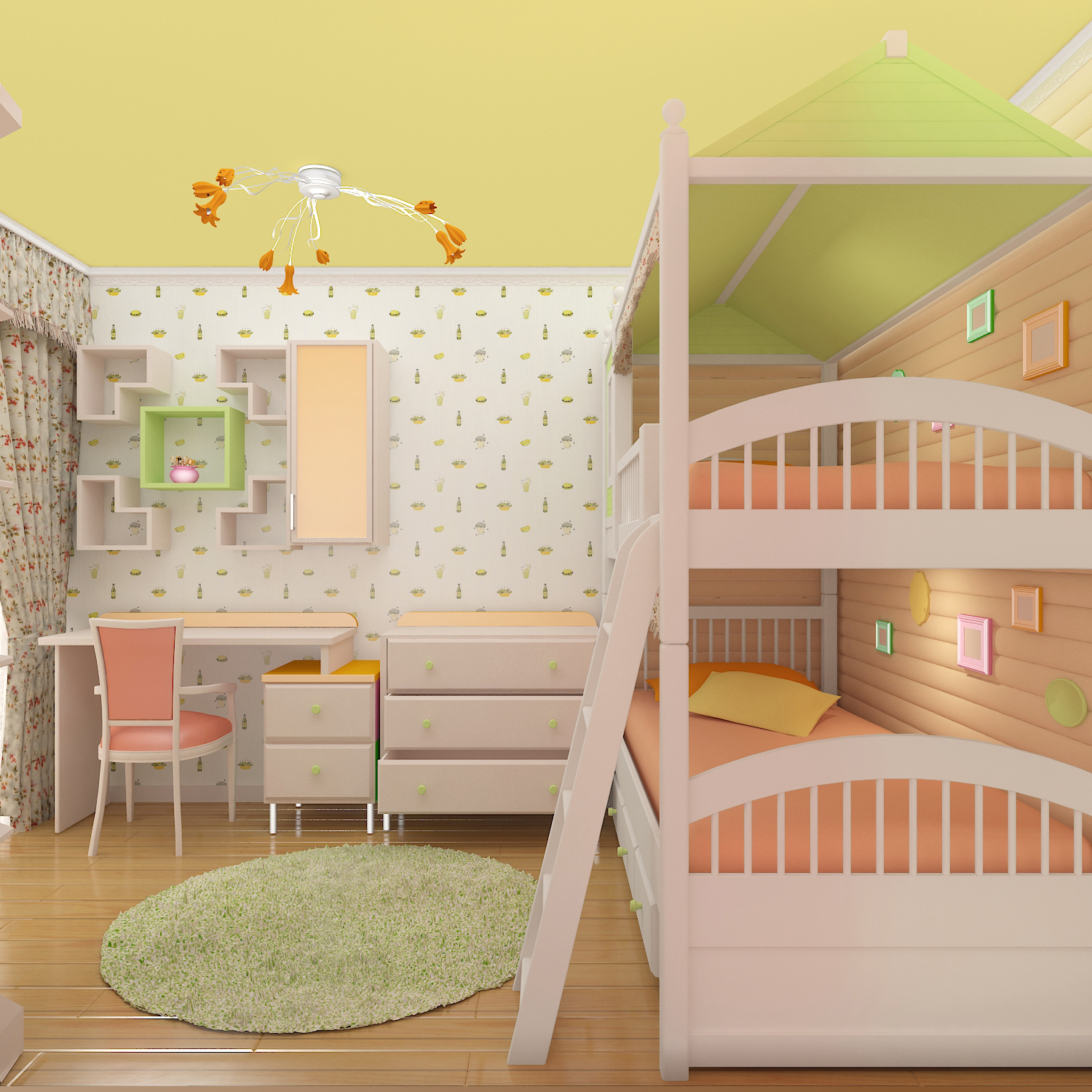 3D children room model - TurboSquid 1403490