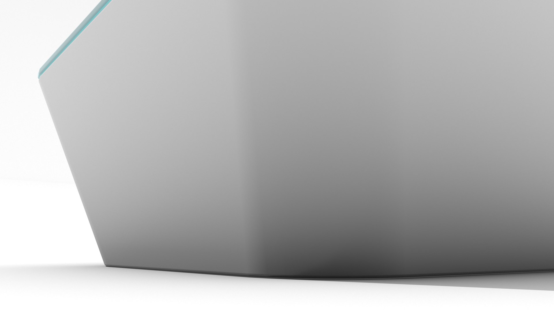 3D modern beveled cube coffee table model - TurboSquid 1267842