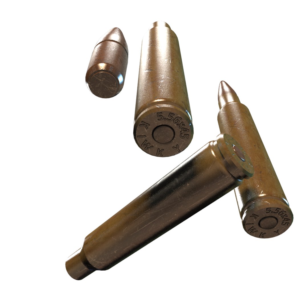 3d 5 rifle bullet