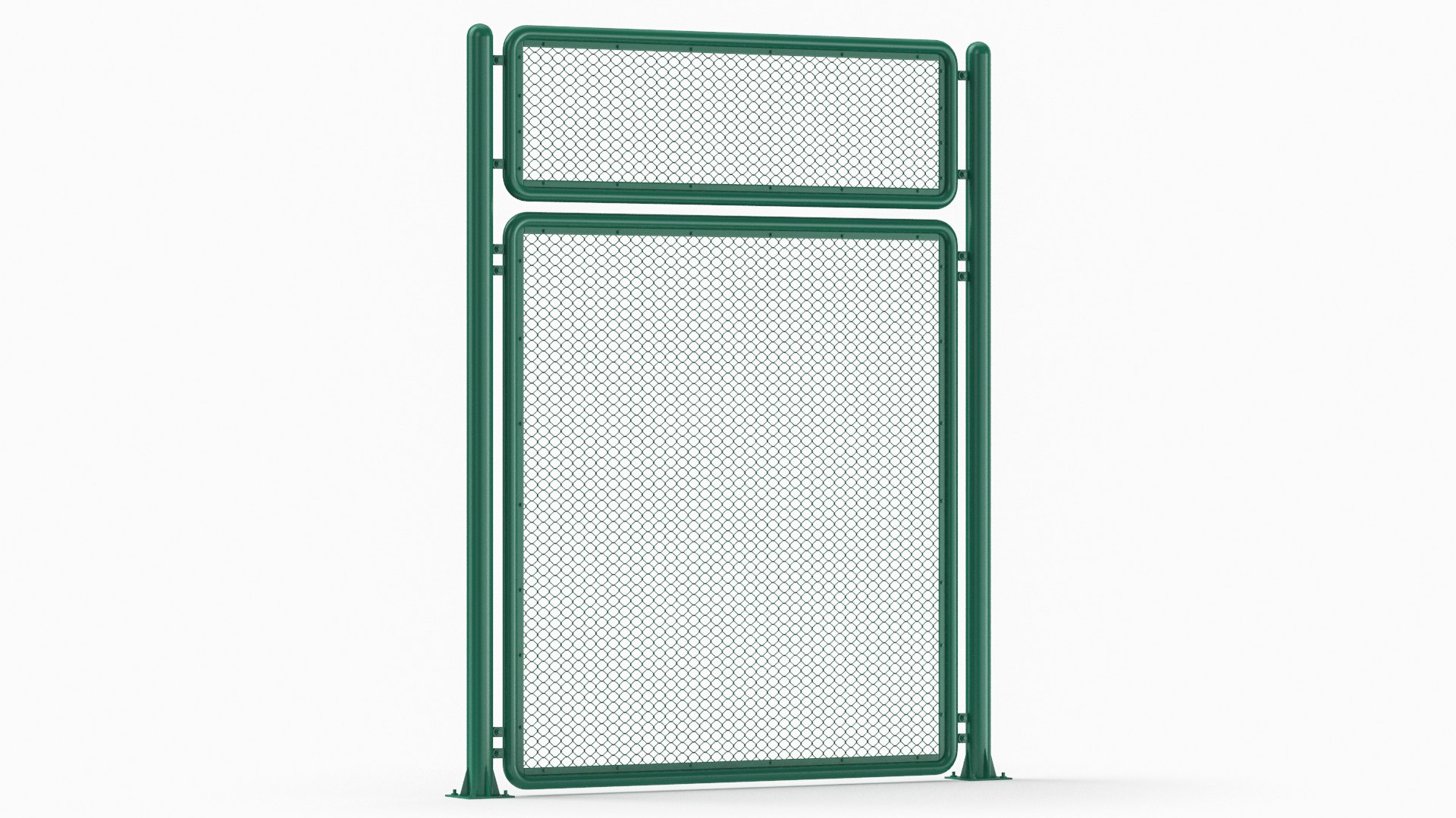 Seamless Metal Fence 02 3D Model - TurboSquid 2039875