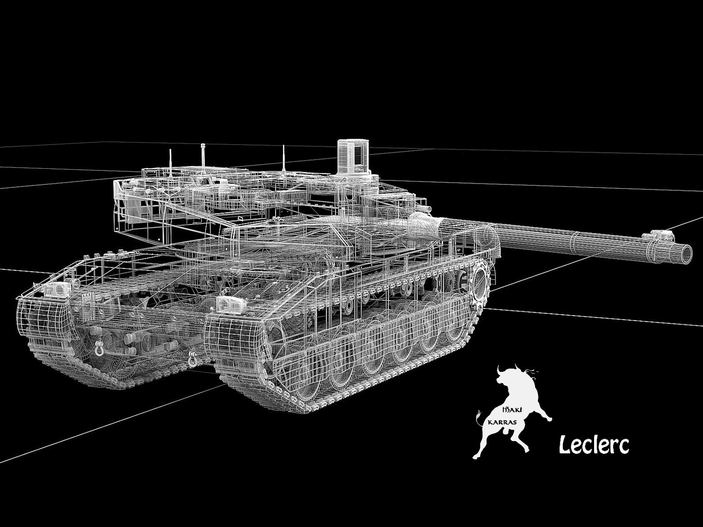 max french tank leclerc scheme