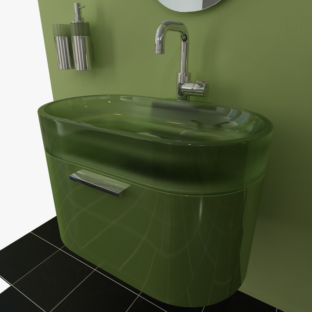 Bathroom Set Dxf