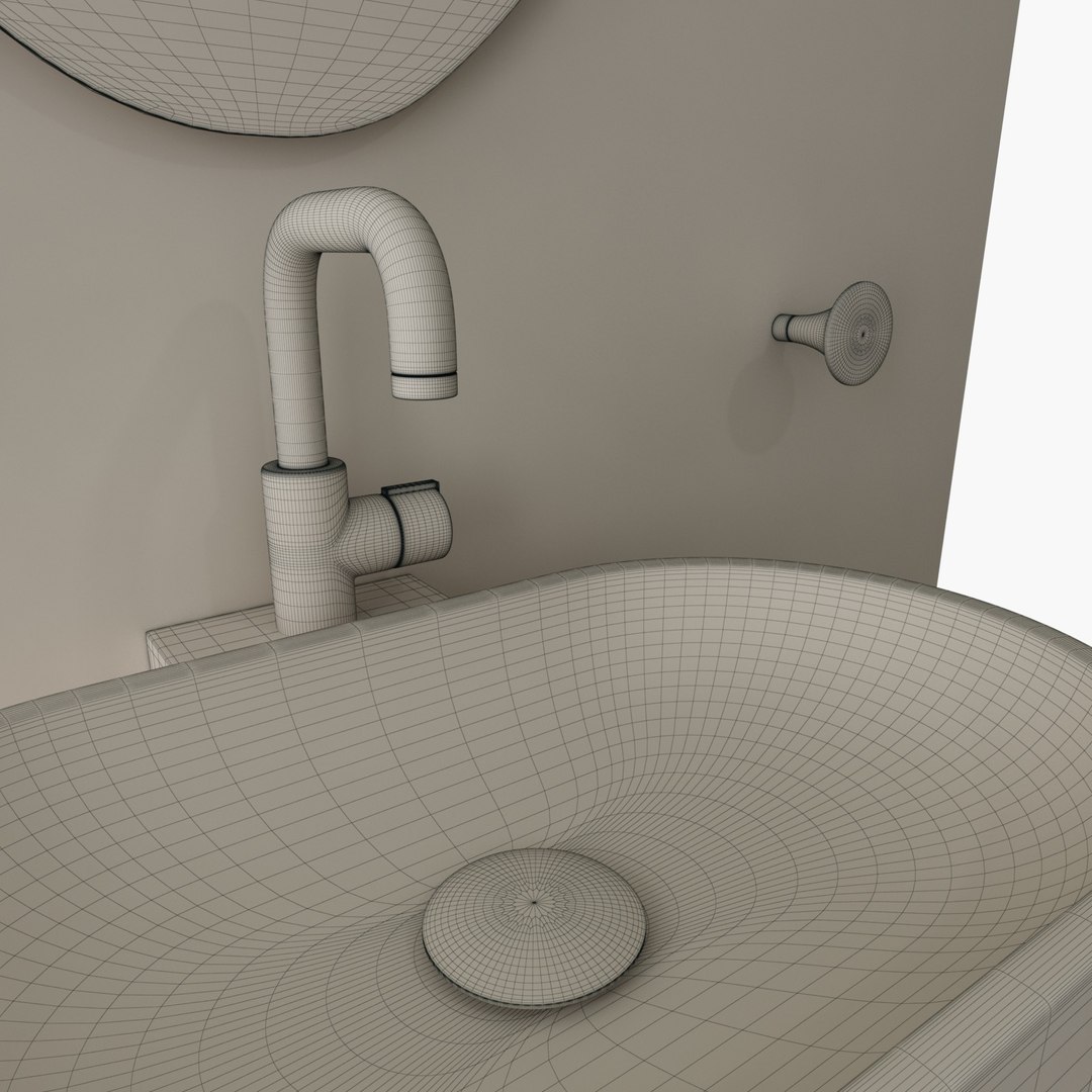 Bathroom Set Dxf