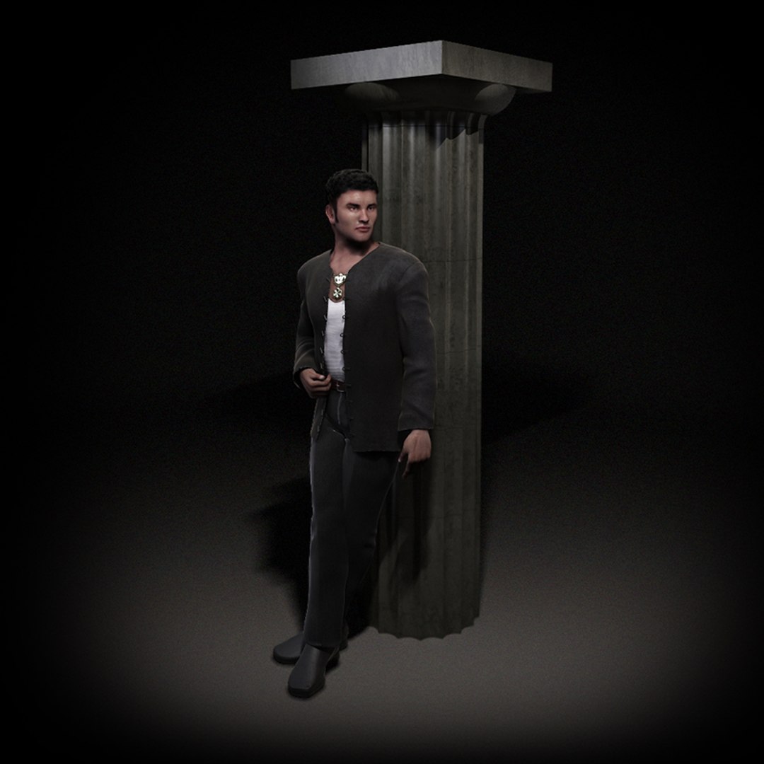 3d Human Rigged Model