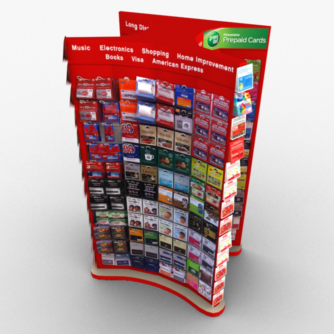 3d Model Retail End Cap