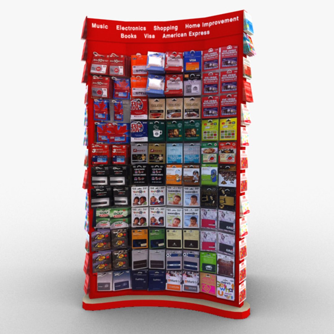 3d Model Retail End Cap