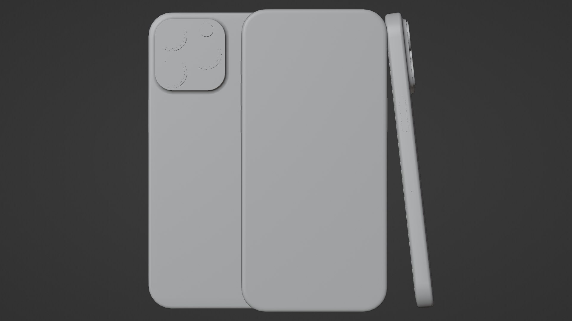 Low Poly Blue Smartphone 3D Model - TurboSquid 2143402