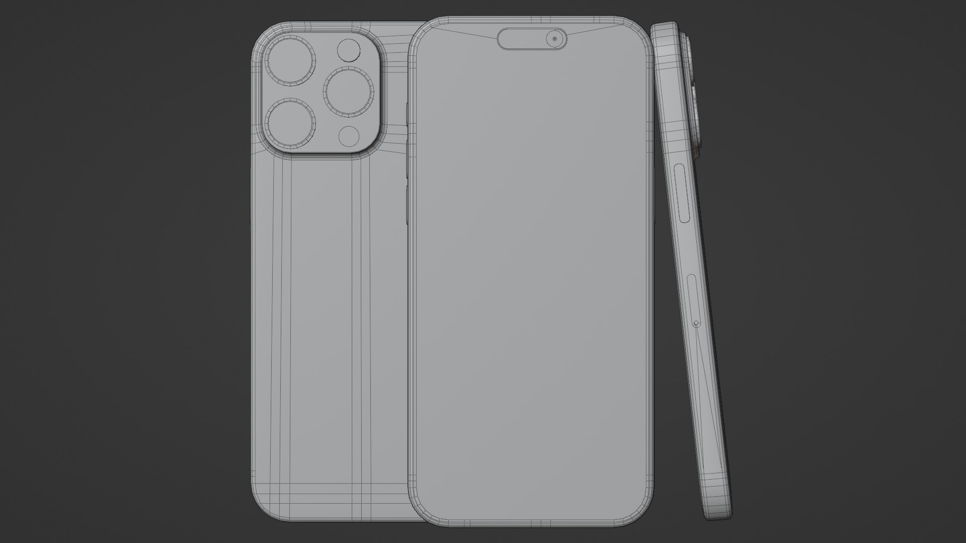 Low Poly Blue Smartphone 3D Model - TurboSquid 2143402