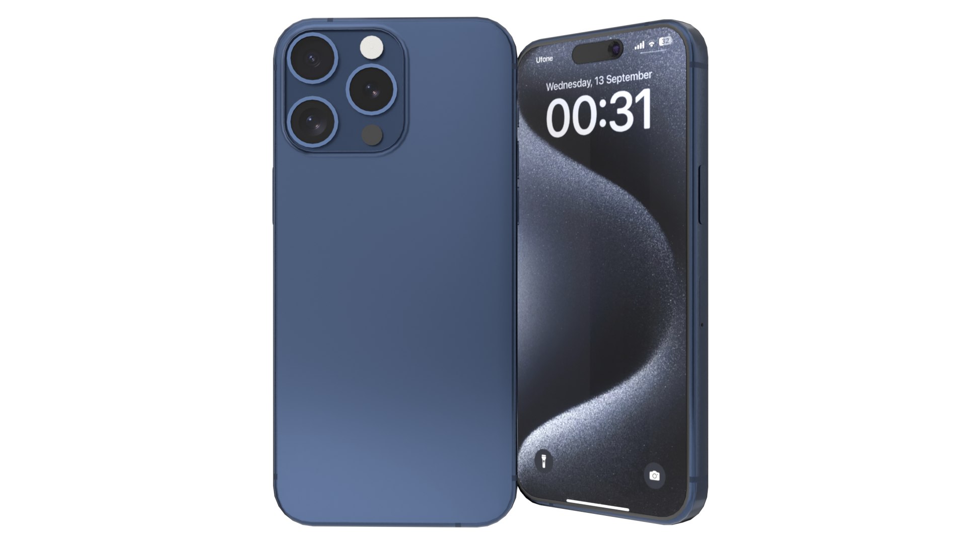 Low Poly Blue Smartphone 3D Model - TurboSquid 2143402