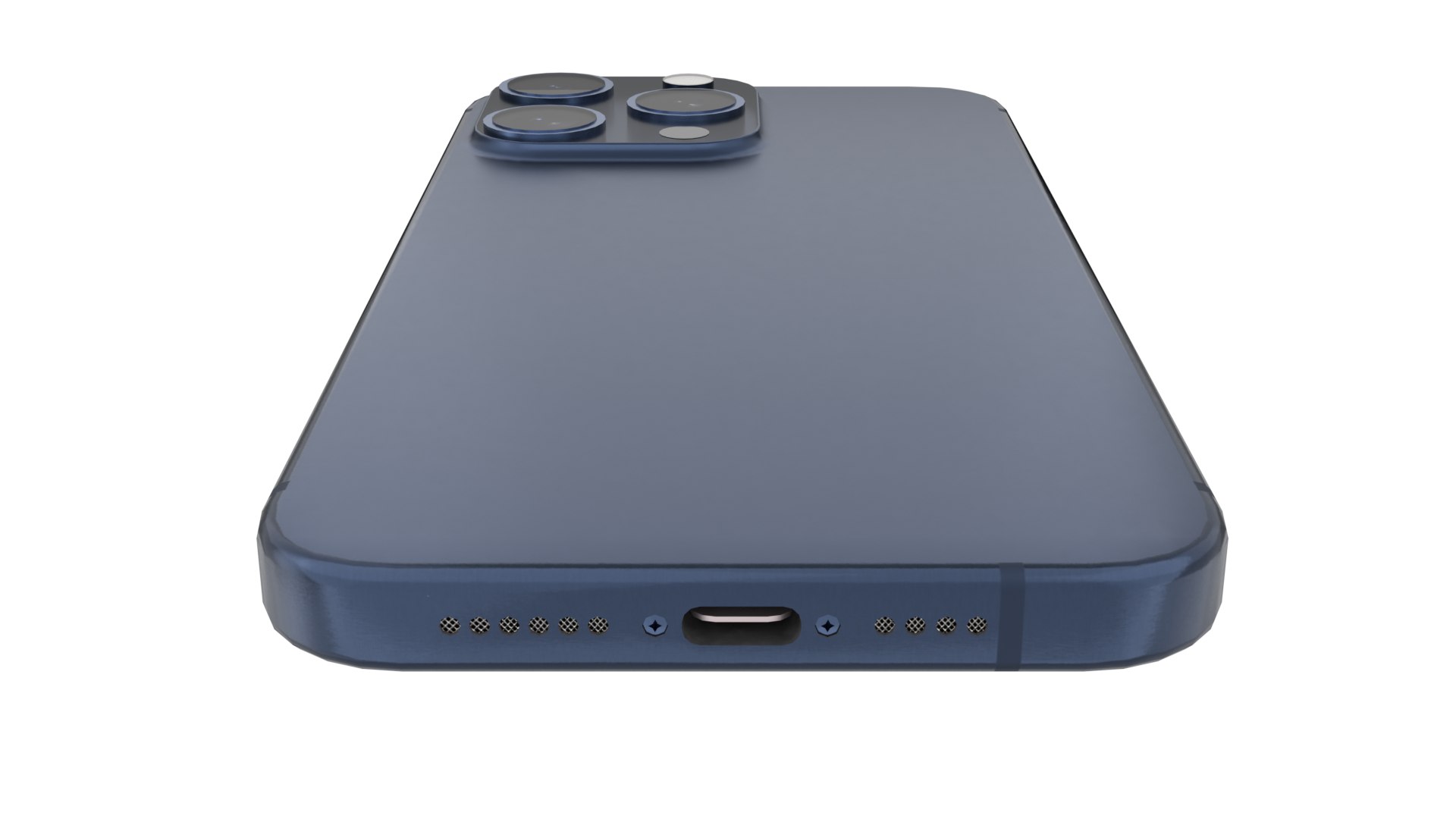 Low Poly Blue Smartphone 3D Model - TurboSquid 2143402