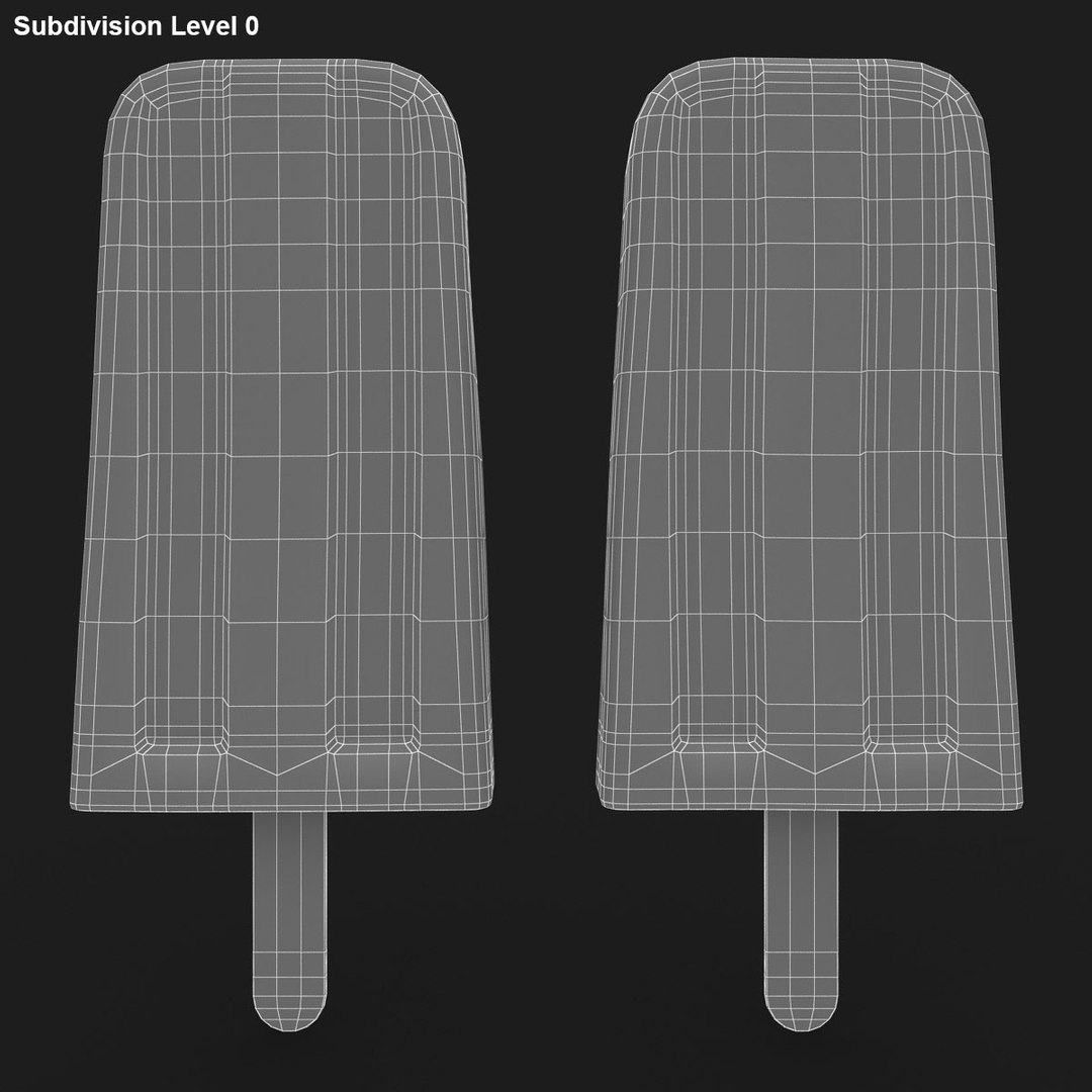 3d Popsicle 02 B 2 Model