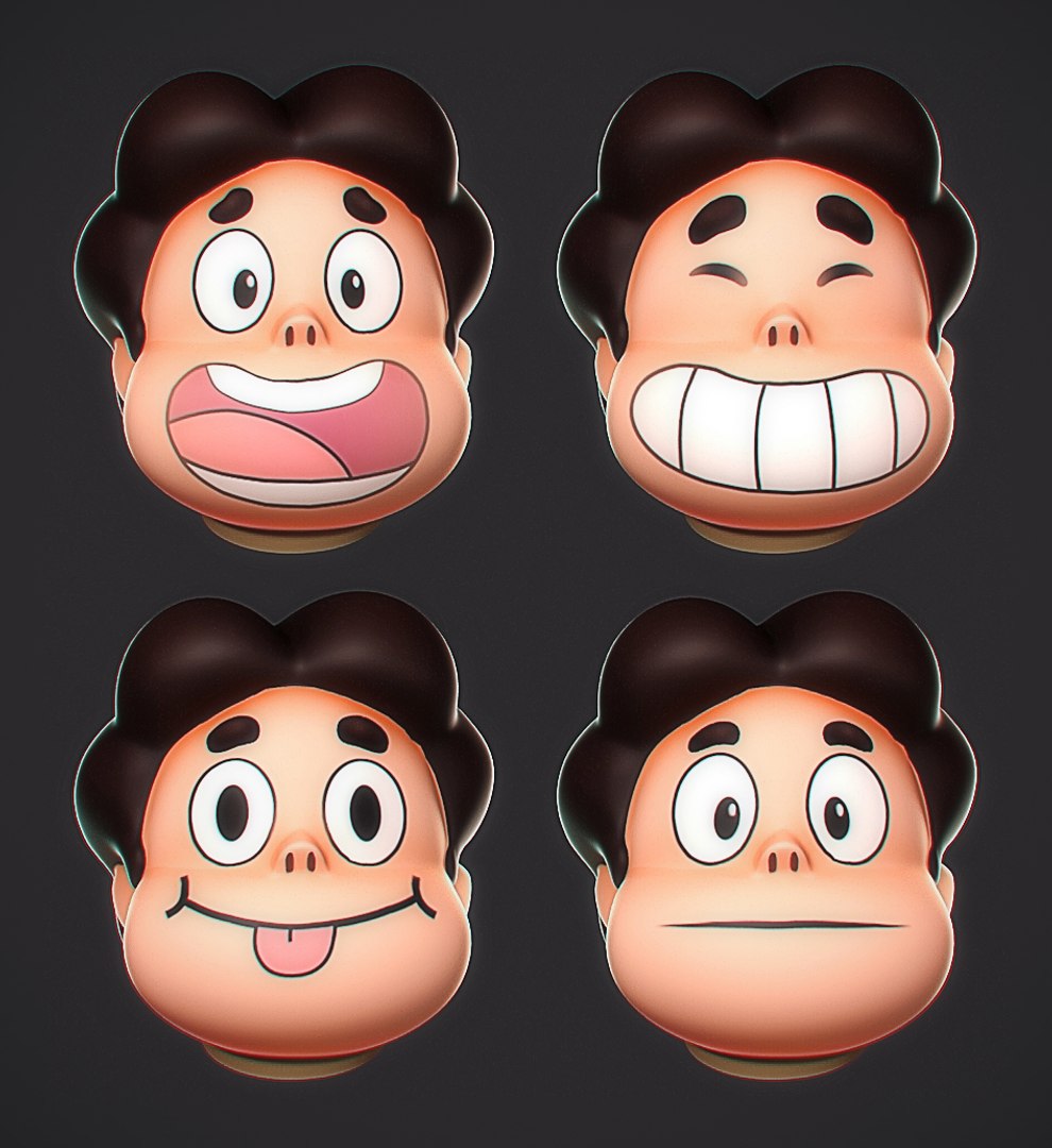 Cartoons Model - TurboSquid 1167423