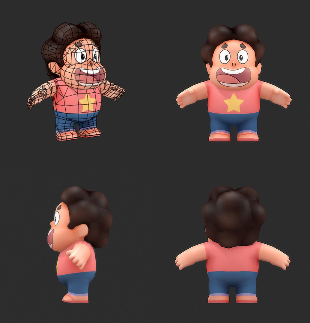 Cartoons Model - TurboSquid 1167423