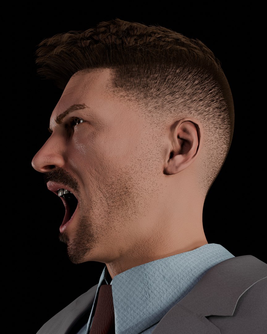 3D Model Realistic Character Max - TurboSquid 2254899