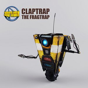 Borderlands The Pre Sequel Claptrap The Fragtrap