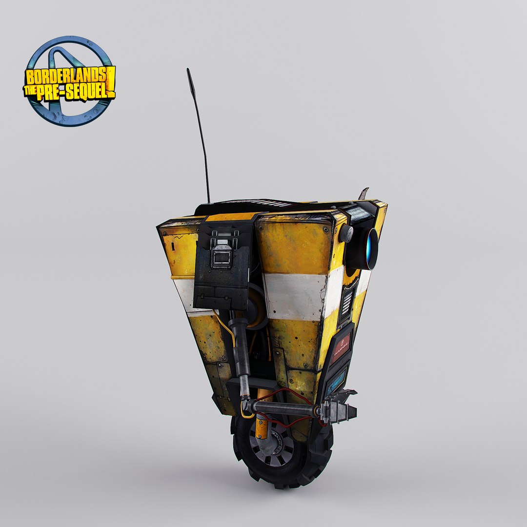 3D Claptrap Borderlands - TurboSquid 1157240