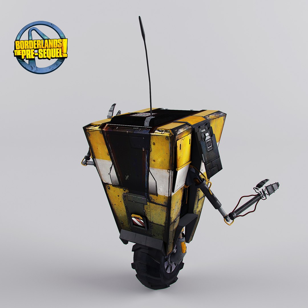 3D Claptrap Borderlands - TurboSquid 1157240
