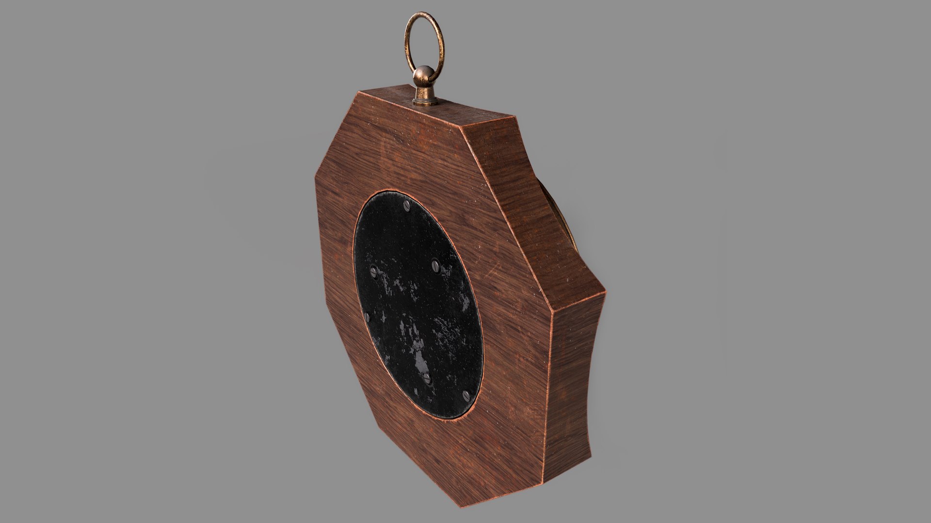 3D Vintage German Barometer Model - TurboSquid 2067783