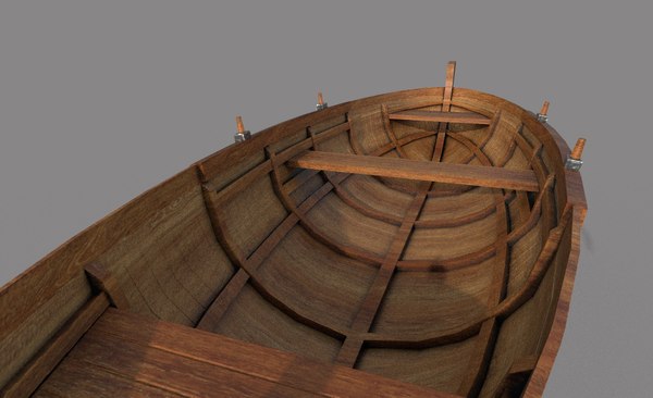 3D model Wooden Boat-2 - TurboSquid 1746413