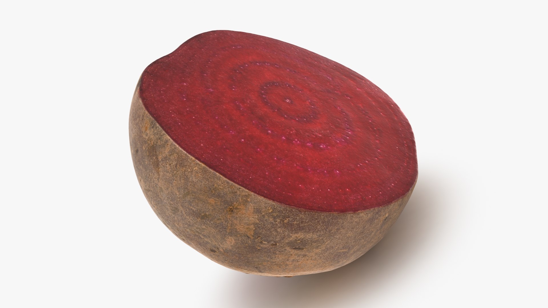 Beetroot Half 3D Model - TurboSquid 1894032