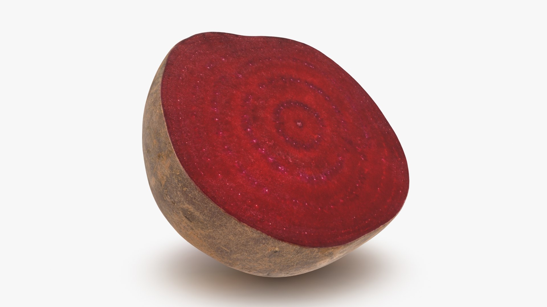 Beetroot Half 3D Model - TurboSquid 1894032