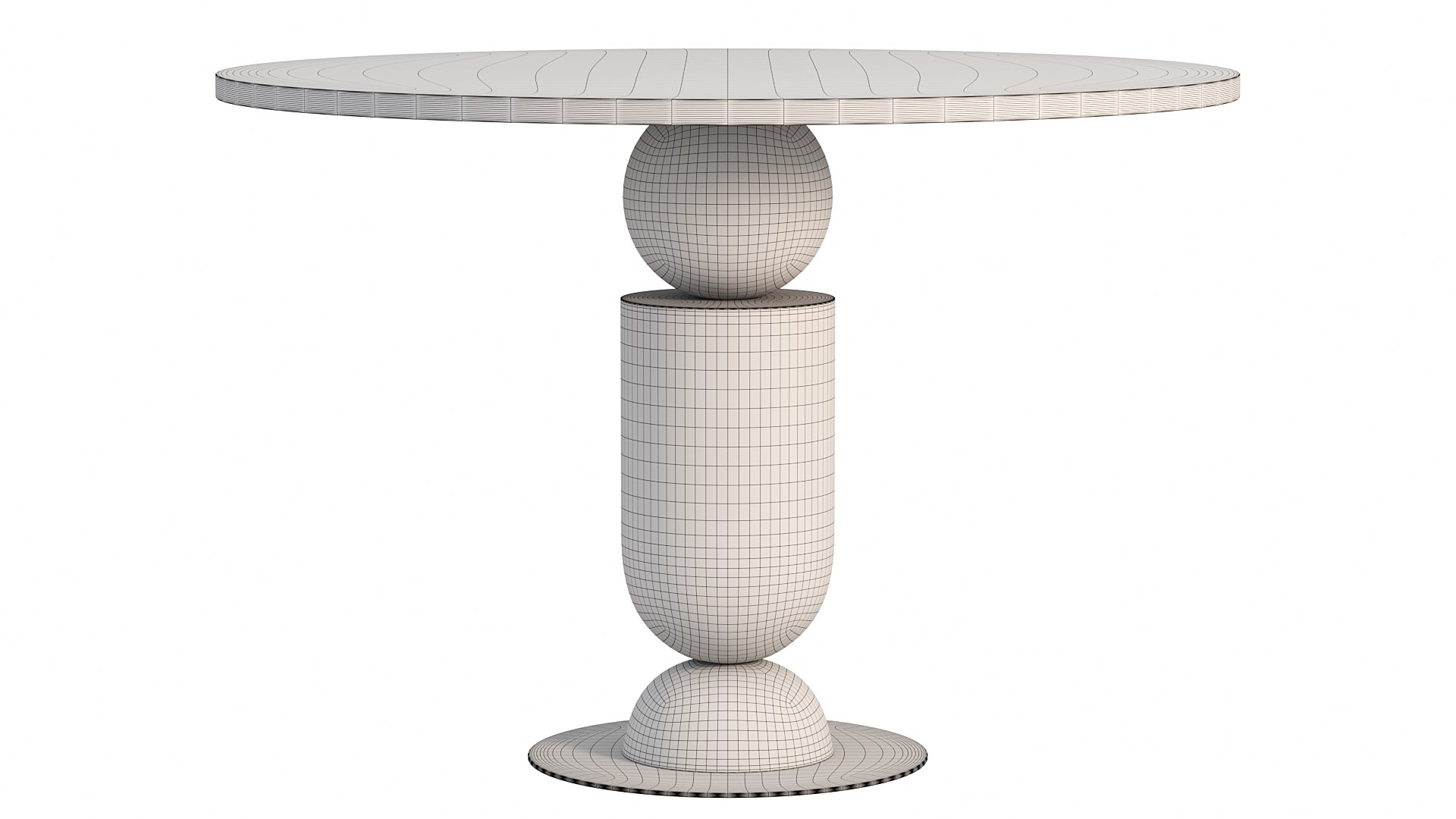 3D Sphere Console Table Hegi Design House - TurboSquid 2106860
