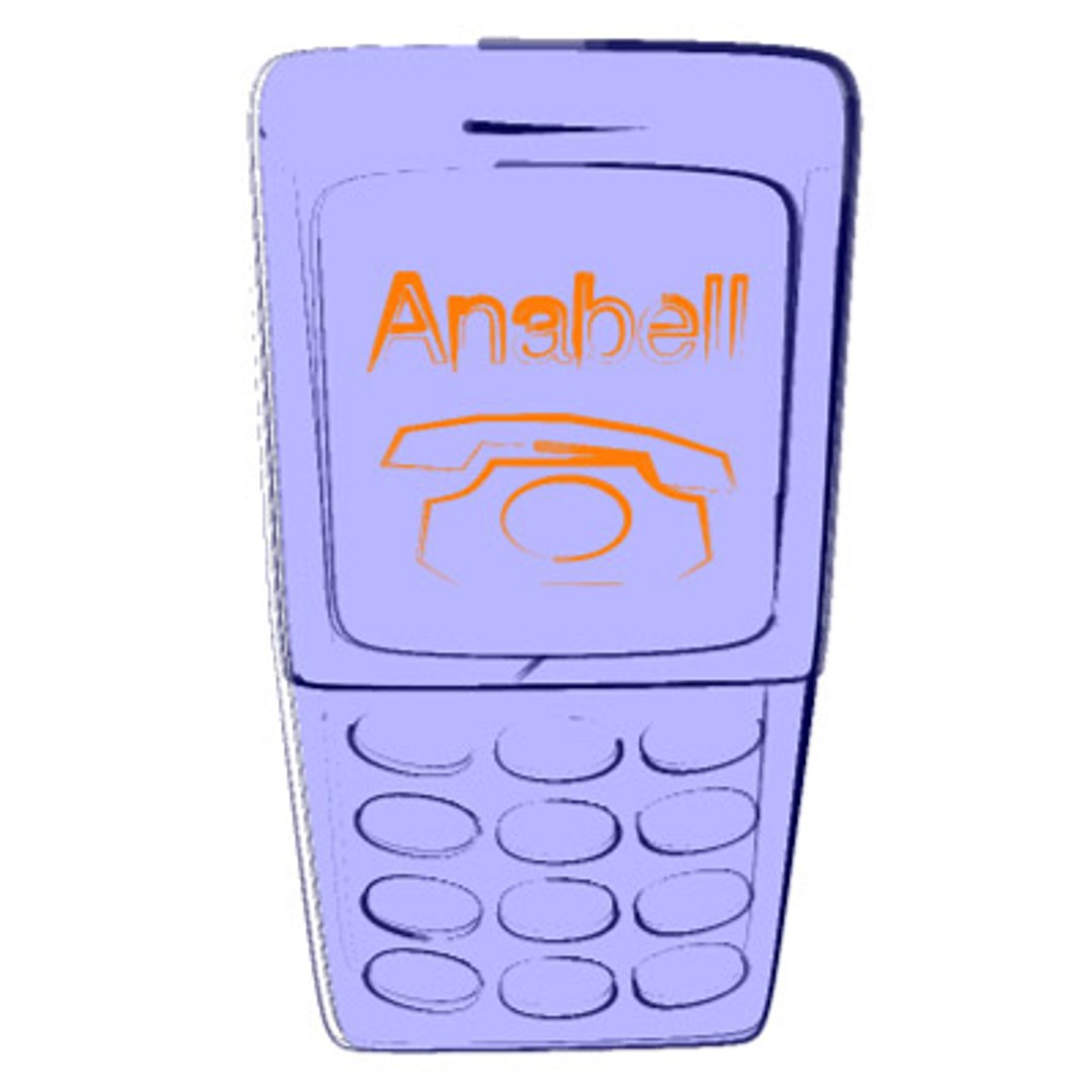 Cinema4d Cartoon Mobile Phone