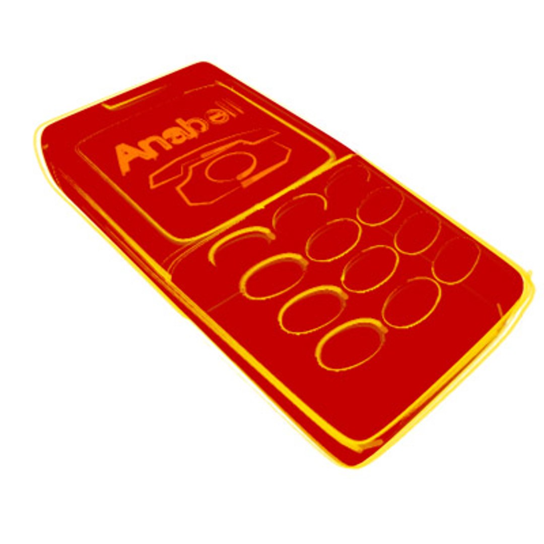 Cinema4d Cartoon Mobile Phone