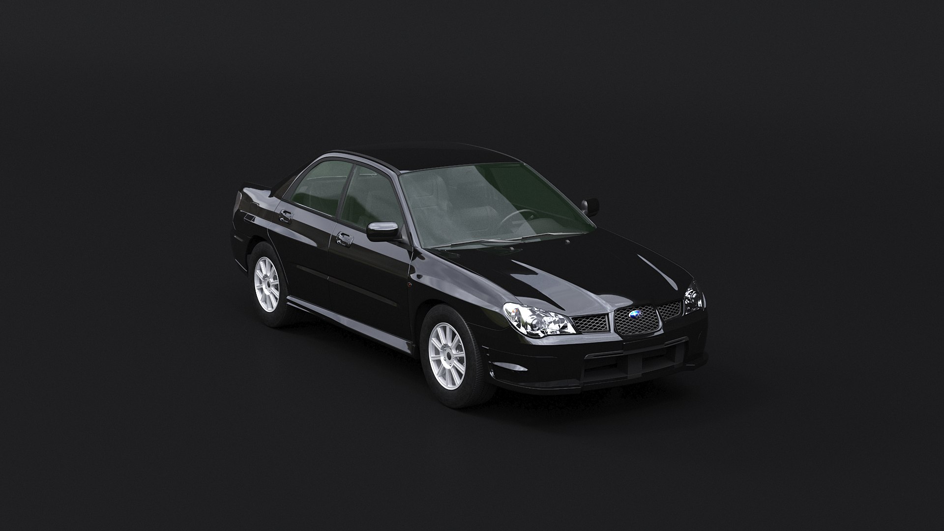 Subaru Impreza GD 2007 3D - TurboSquid 1972544