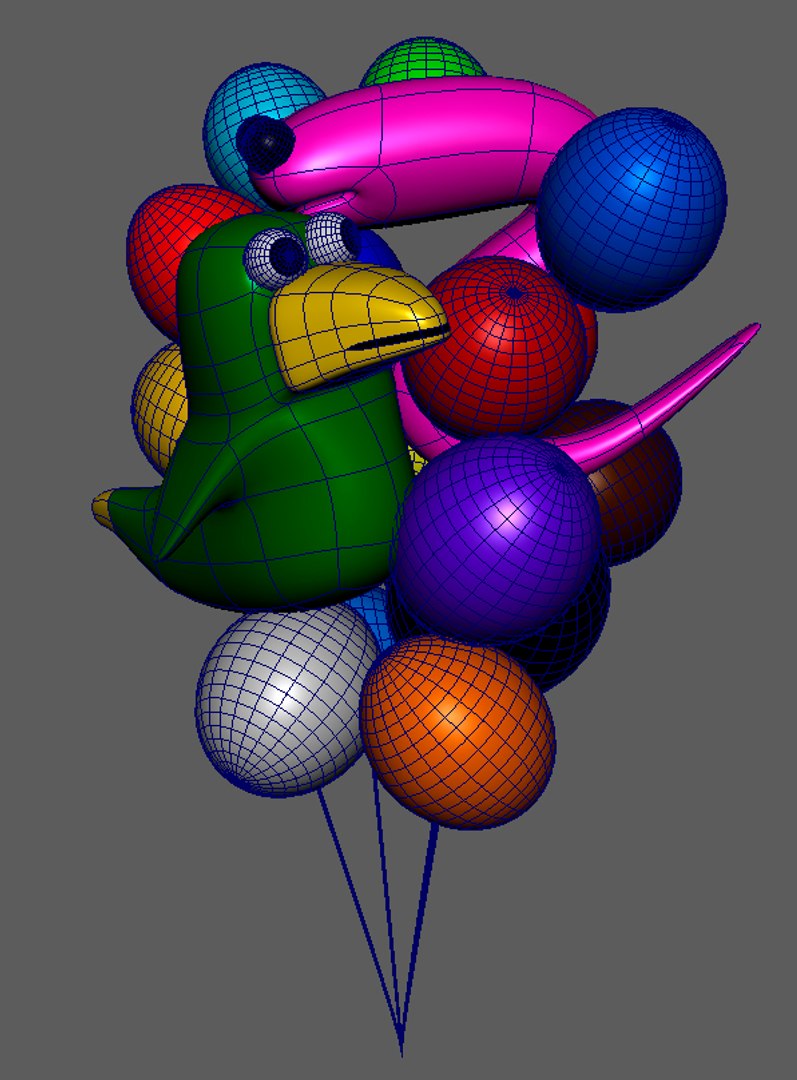 Ballons Fbx Free