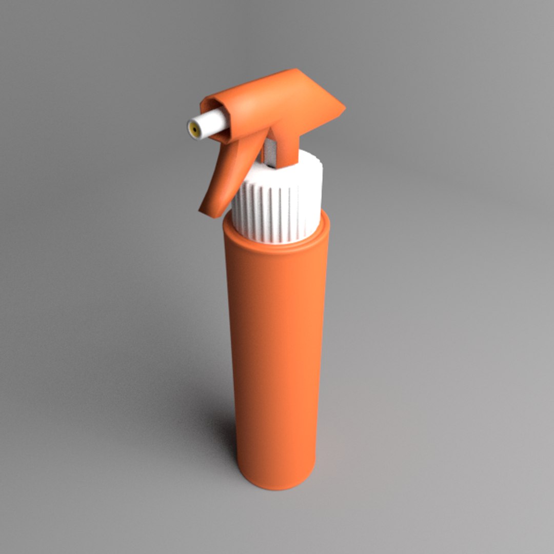Bottle Trigger Sprayer 1 3D Model - TurboSquid 1546911