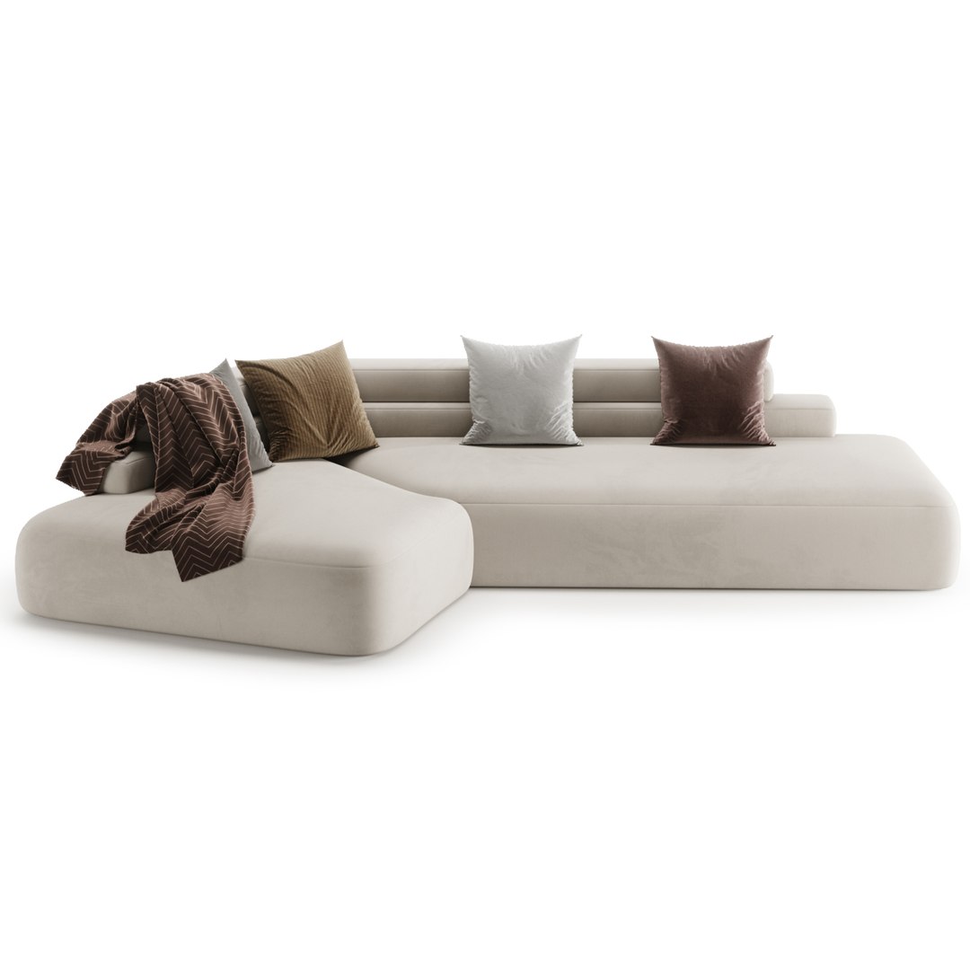 Rift Sofa By Patricia Urquiola 3D Model - TurboSquid 2107579