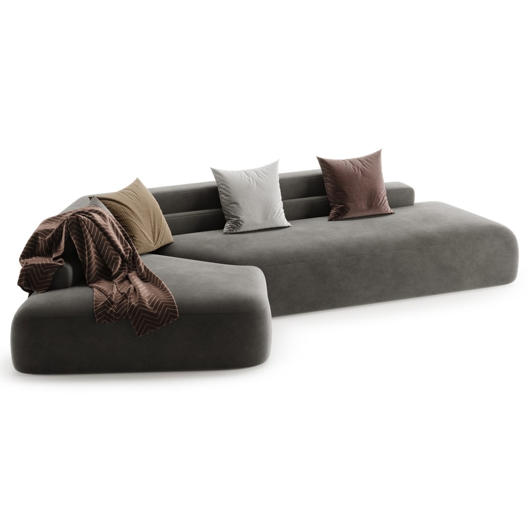 Rift Sofa By Patricia Urquiola 3D Model - TurboSquid 2107579